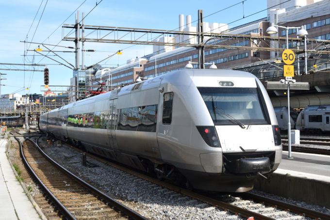 スウェーデン鉄道(SJ) SJ3000 3357 Stockholm C 鉄道フォト・写真 by papaさん | レイルラボ(RailLab)