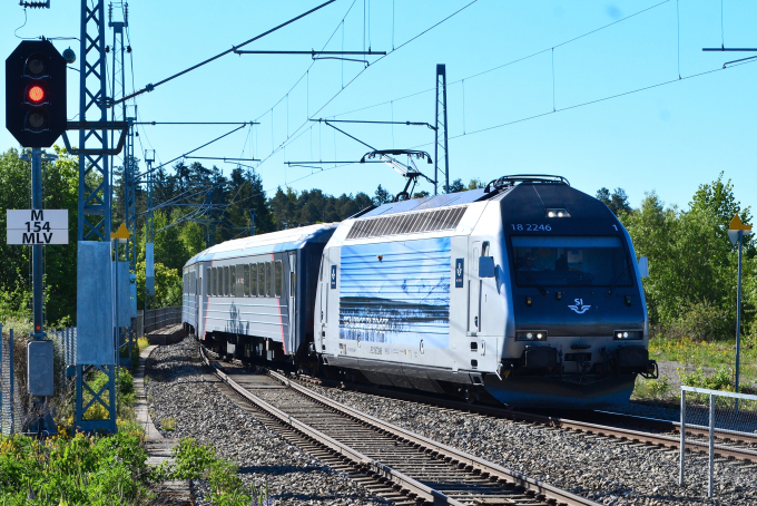 ノルドランド鉄道（SJ Norge） EL18 2246 Moelv stasjon 鉄道フォト・写真 by papaさん | レイルラボ ...