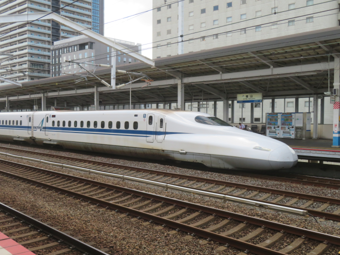 JR西日本 N700系新幹線電車 ひかり 783-4013 福山駅 鉄道フォト・写真 by kinokuniさん | レイルラボ(RailLab)