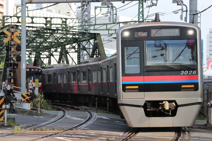 京成電鉄 京成3000形電車 3026-8 北品川駅 鉄道フォト・写真 by masakiさん | レイルラボ(RailLab)