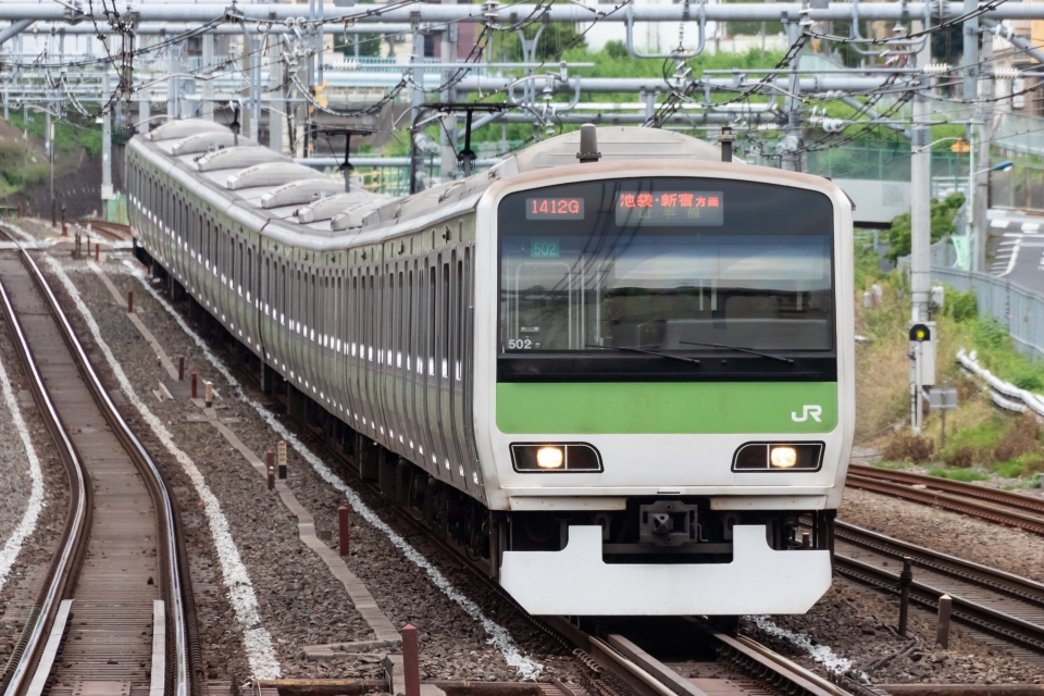 JR東日本E231系電車 クハE231-502 駒込駅 (JR) 鉄道フォト・写真(拡大) by shingenさん | レイルラボ(RailLab)