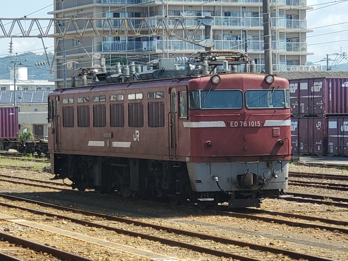 JR貨物 国鉄ED76形電気機関車 ED76-1015 延岡駅 (JR) 鉄道フォト・写真 by キハ183kuroさん | レイルラボ ...