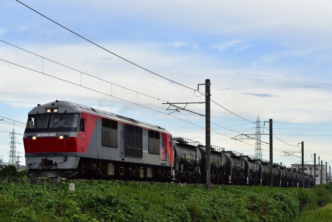 JR貨物 DF200形ディーゼル機関車 DF200-207 富田浜駅 鉄道フォト・写真 by 岡ちゃんさん | レイルラボ(RailLab)