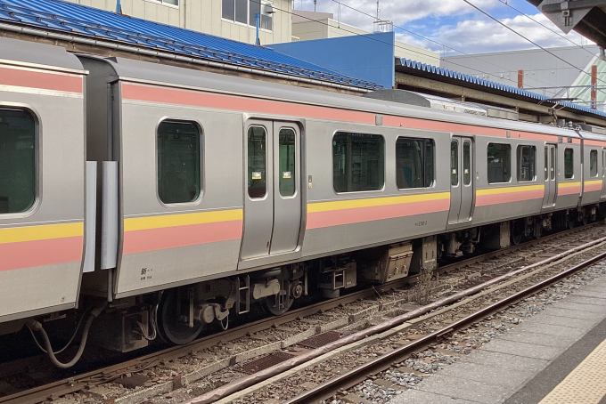 JR東日本E129系電車 モハE128-3 直江津駅 (えちごトキめき鉄道) 鉄道フォト・写真 by てばどめさん | レイルラボ(RailLab)