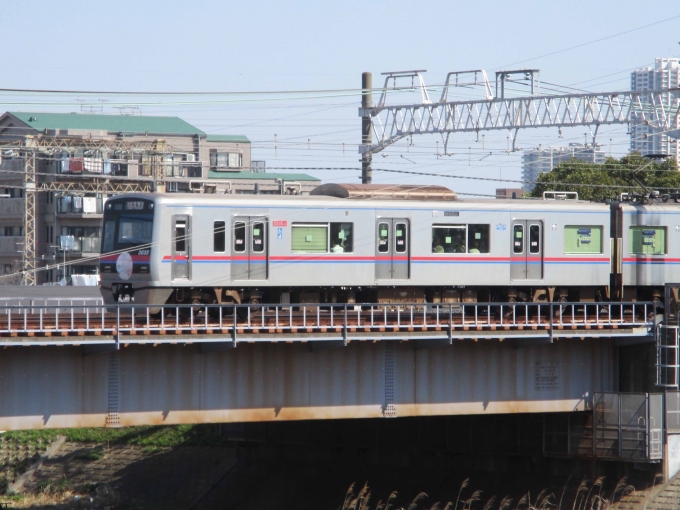 京成電鉄 京成3000形電車 3035-8 京成高砂駅 (京成) 鉄道フォト・写真 by 総武本線沿線鉄道CH【活動停止中】さん | レイルラボ(RailLab)