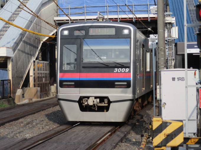 京成電鉄 京成3000形電車 3009-1 菅野駅 鉄道フォト・写真 by 総武本線沿線鉄道チャンネルさん | レイルラボ(RailLab)