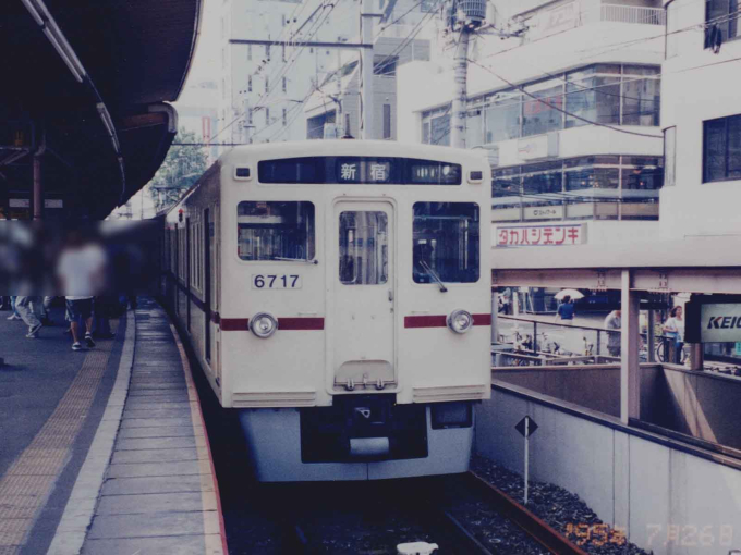 京王電鉄 京王6000系電車 6717 調布駅 鉄道フォト・写真 by 総武本線沿線鉄道チャンネルさん | レイルラボ(RailLab)