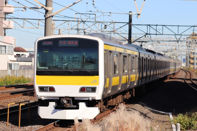 JR東日本E231系電車 クハE230-541 平井駅 (東京都) 鉄道フォト・写真 by フレッシュマリオさん | レイルラボ(RailLab)