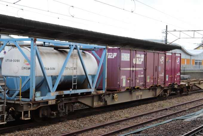 JR貨物コキ100系貨車 コキ106-898 友部駅 鉄道フォト・写真 by フレッシュマリオさん | レイルラボ(RailLab)