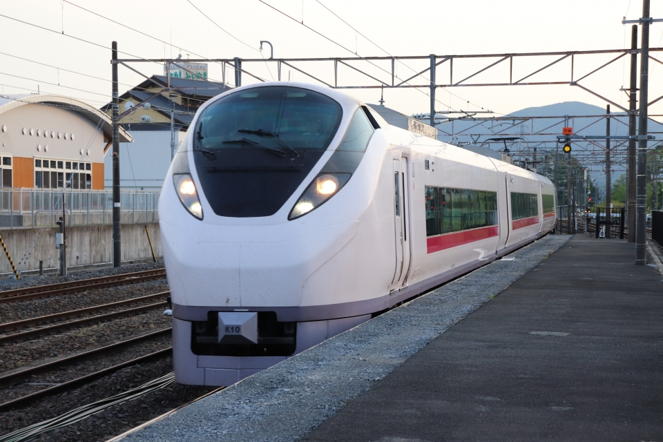 JR東日本E657系電車 ひたち クハE657-10 友部駅 鉄道フォト・写真(拡大) by フレッシュマリオさん | レイルラボ(RailLab)