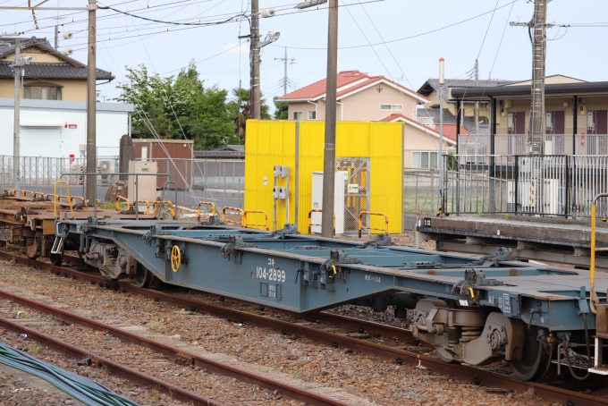 JR貨物コキ100系貨車 コキ104-2899 友部駅 鉄道フォト・写真(拡大) by フレッシュマリオさん | レイルラボ(RailLab)