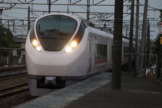 JR東日本E657系電車 ひたち クハE657-2 友部駅 鉄道フォト・写真 by フレッシュマリオさん | レイルラボ(RailLab)