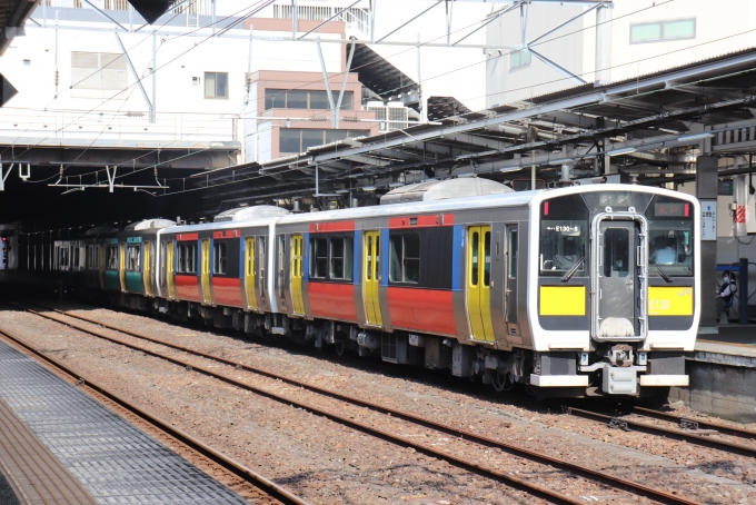 JR東日本キハE130系気動車 キハE130-8 水戸駅 (JR) 鉄道フォト・写真 by フレッシュマリオさん | レイルラボ(RailLab)