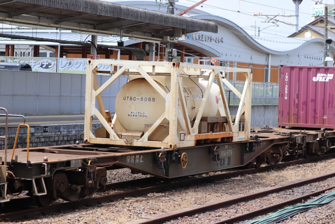 JR貨物コキ100系貨車 コキ104-679 友部駅 鉄道フォト・写真 by フレッシュマリオさん | レイルラボ(RailLab)