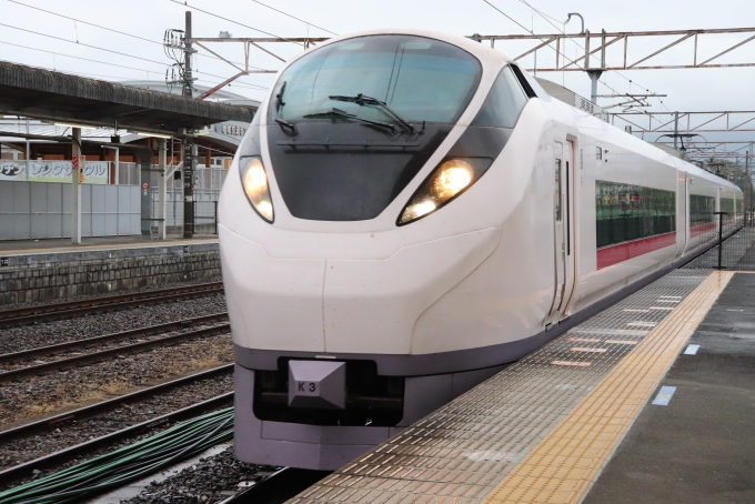 JR東日本E657系電車 ときわ クハE657-3 友部駅 鉄道フォト・写真 by フレッシュマリオさん | レイルラボ(RailLab)