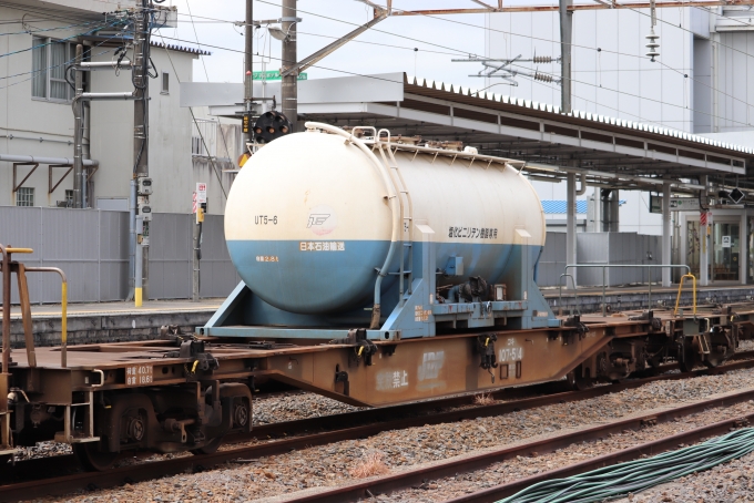 JR貨物コキ100系貨車 コキ107-514 友部駅 鉄道フォト・写真 by フレッシュマリオさん | レイルラボ(RailLab)