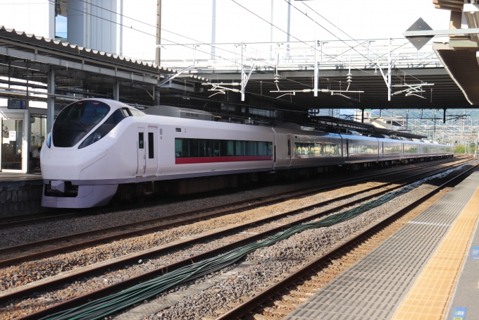 JR東日本E657系電車 ときわ クハE657-2 友部駅 鉄道フォト・写真 by フレッシュマリオさん | レイルラボ(RailLab)