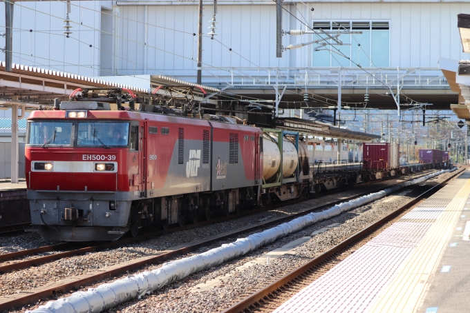 JR貨物EH500形電気機関車 EH500-39 友部駅 鉄道フォト・写真 by フレッシュマリオさん | レイルラボ(RailLab)