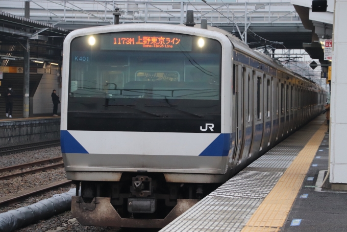 JR東日本E531系電車 クハE531-1 友部駅 鉄道フォト・写真 by フレッシュマリオさん | レイルラボ(RailLab)