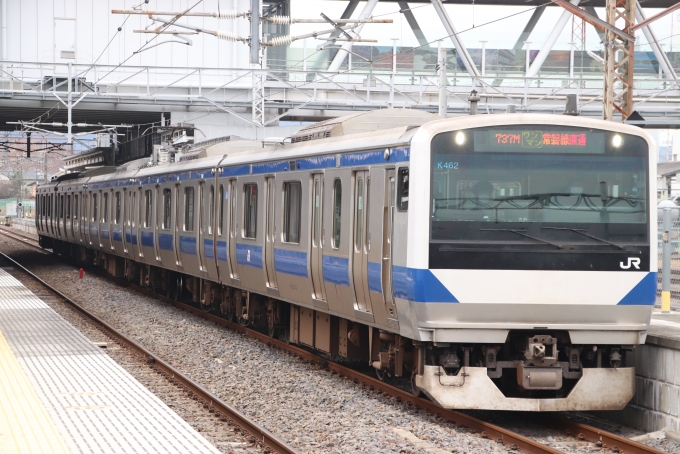 JR東日本E531系電車 クハE531-1012 友部駅 鉄道フォト・写真 by フレッシュマリオさん | レイルラボ(RailLab)