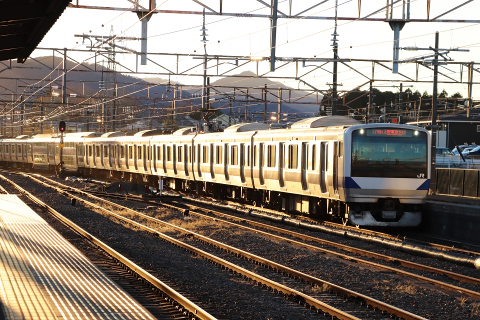 JR東日本E531系電車 クハE531-2 友部駅 鉄道フォト・写真(拡大) by フレッシュマリオさん | レイルラボ(RailLab)