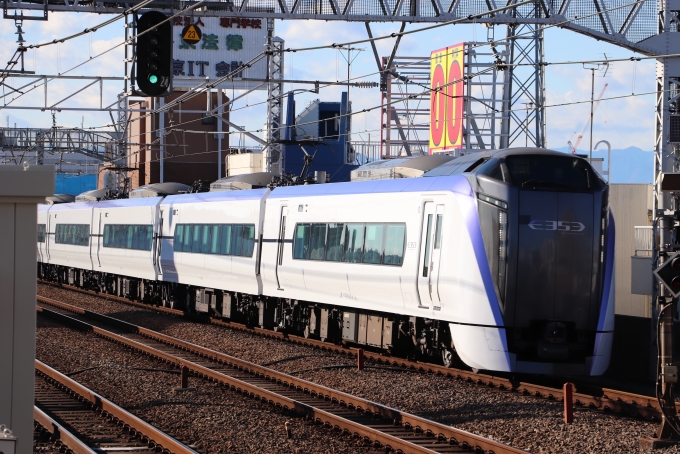 JR東日本E353系電車 かいじ クハE353-4 高円寺駅 鉄道フォト・写真 by フレッシュマリオさん | レイルラボ(RailLab)