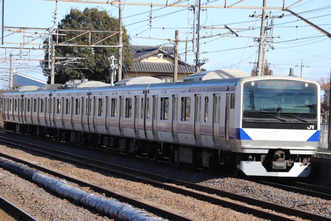 JR東日本E531系電車 クハE530-2033 友部駅 鉄道フォト・写真 by フレッシュマリオさん | レイルラボ(RailLab)