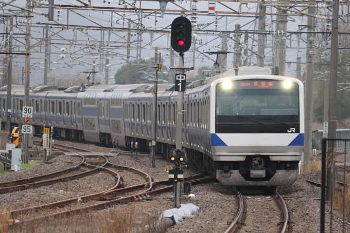 JR東日本E531系電車 クハE531-10 友部駅 鉄道フォト・写真 by フレッシュマリオさん | レイルラボ(RailLab)