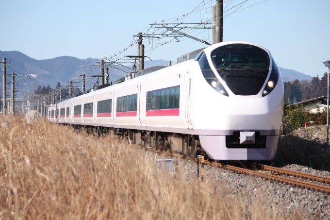JR東日本E657系電車 スーパーひたち クハE657-3 友部駅 鉄道フォト・写真 by フレッシュマリオさん | レイルラボ(RailLab)