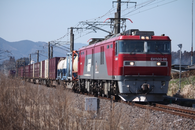 JR貨物EH500形電気機関車 EH500-66 友部駅 鉄道フォト・写真 by フレッシュマリオさん | レイルラボ(RailLab)