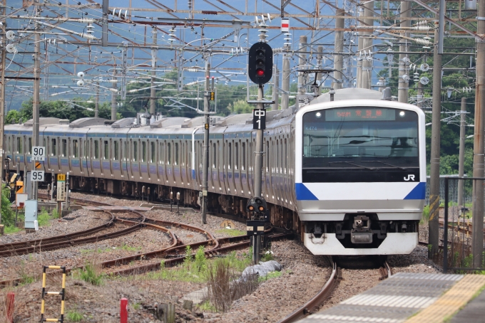 JR東日本E531系電車 クハE531-1024 友部駅 鉄道フォト・写真 by フレッシュマリオさん | レイルラボ(RailLab)