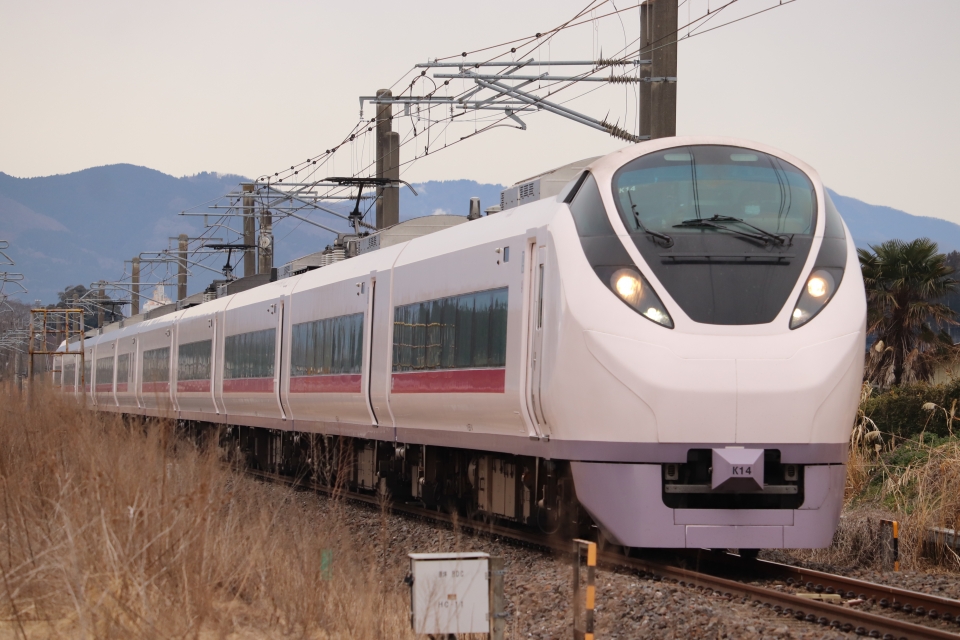 JR東日本E657系電車 ひたち クハE657-14 友部駅 鉄道フォト・写真(拡大) by フレッシュマリオさん | レイルラボ(RailLab)