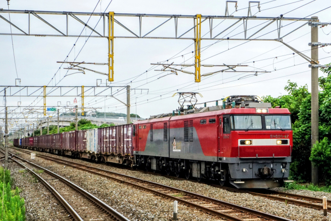JR貨物EH500形電気機関車 EH500-47 八幡駅 (福岡県) 鉄道フォト・写真 by ナカシマさん | レイルラボ(RailLab)