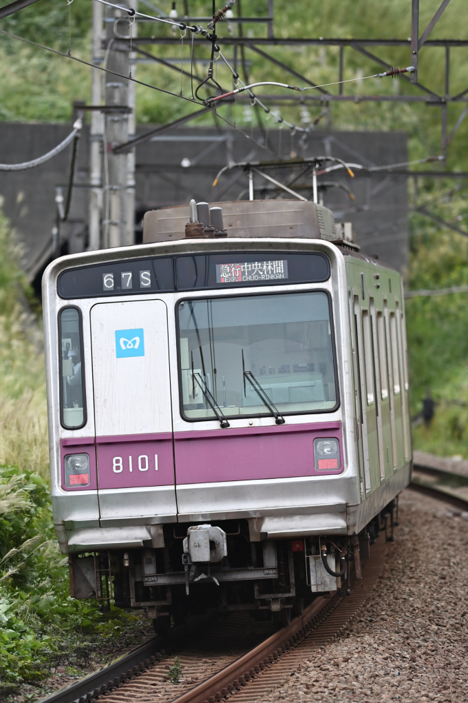 東京メトロ 営団8000系電車 8101 たまプラーザ駅 鉄道フォト・写真 by あきひろしさん | レイルラボ(RailLab)