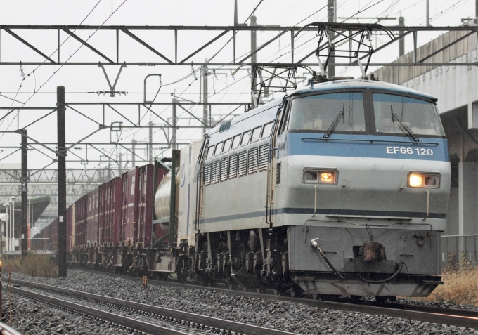JR貨物 国鉄EF66形電気機関車 EF66 120 自治医大駅 鉄道フォト・写真 by Kazoo8021さん | レイルラボ(RailLab)