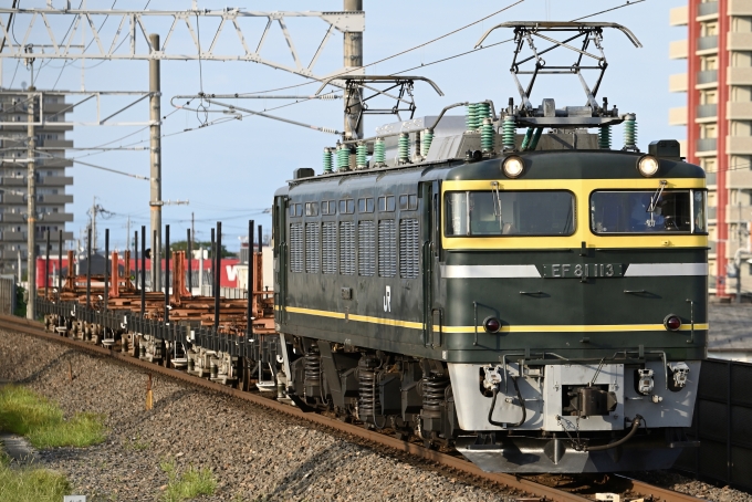 JR西日本 国鉄EF81形電気機関車 EF81 113 堅田駅 鉄道フォト・写真 by 麻婆春雨さん | レイルラボ(RailLab)
