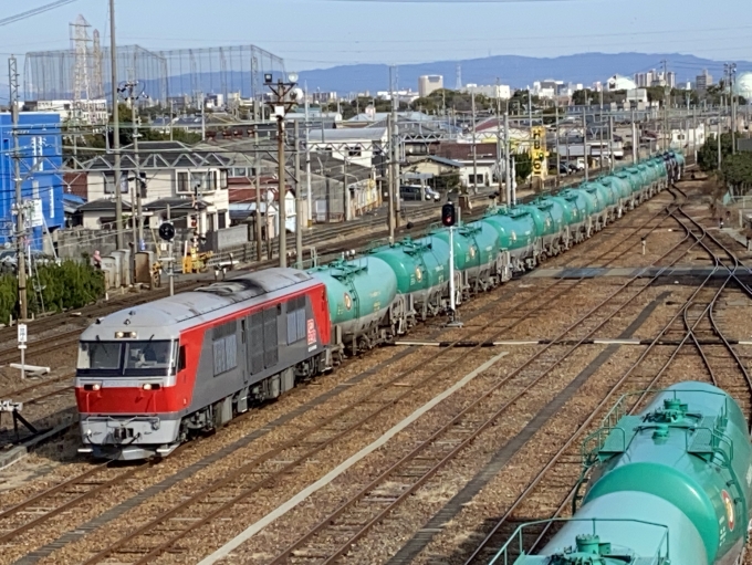 JR貨物 DF200形ディーゼル機関車 DF200-216 塩浜駅 鉄道フォト・写真 by ポムフリットさん | レイルラボ(RailLab)