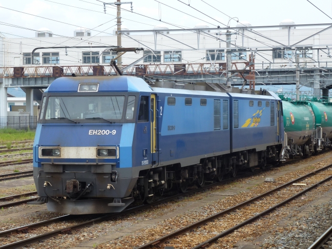 JR貨物EH200形電気機関車 EH200-9 篠ノ井駅 (JR) 鉄道フォト・写真 by 急行「志賀」さん | レイルラボ(RailLab)