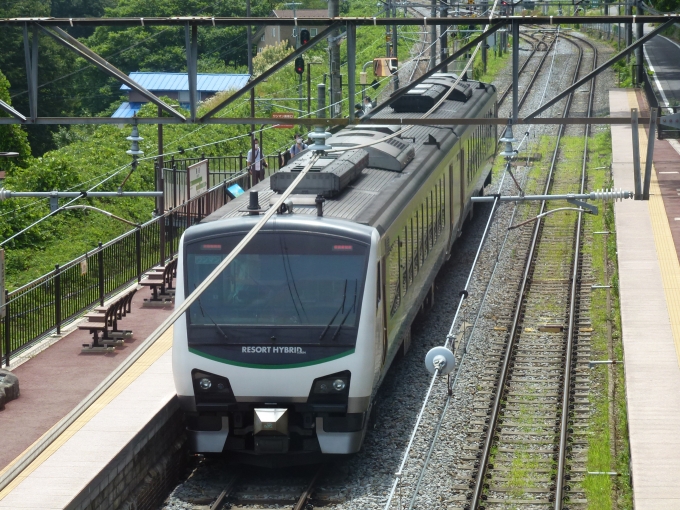 JR東日本HB-E300系気動車 HB-E300系 姨捨駅 鉄道フォト・写真 by 急行「志賀」さん | レイルラボ(RailLab)