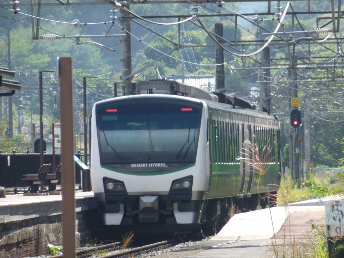 JR東日本HB-E300系気動車 HB-E300系 姨捨駅 鉄道フォト・写真 by 急行「志賀」さん | レイルラボ(RailLab)