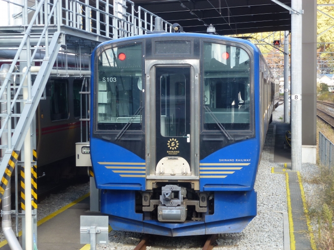 しなの鉄道SR1系電車 しなの鉄道SR1 100番台 戸倉駅 鉄道フォト・写真 by 急行「志賀」さん | レイルラボ(RailLab)