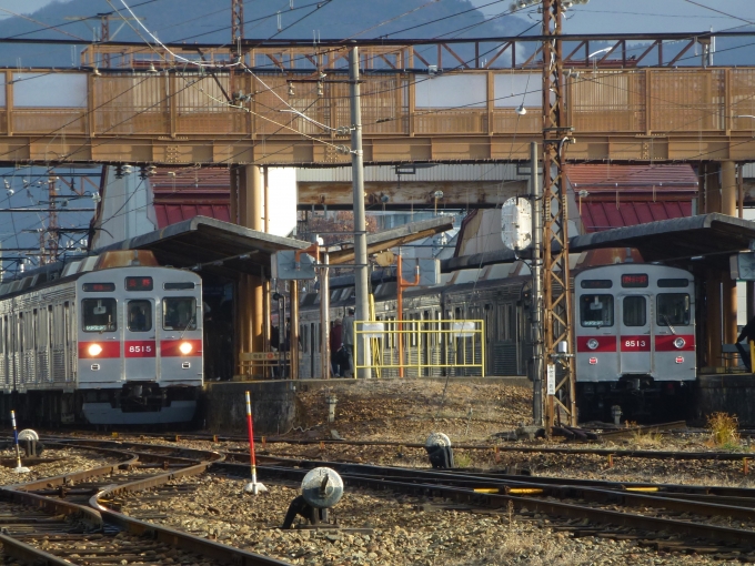 長野電鉄8500系電車 長野電鉄8500系 須坂駅 鉄道フォト・写真 by 急行「志賀」さん | レイルラボ(RailLab)