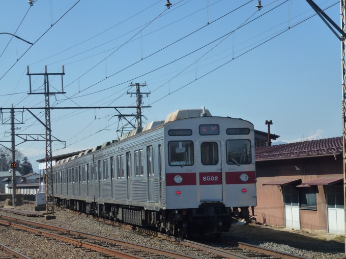 長野電鉄8500系電車 長野電鉄8500系 小布施駅 鉄道フォト・写真 by 急行「志賀」さん | レイルラボ(RailLab)