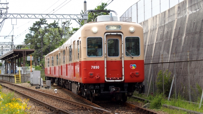 阪神電鉄 阪神7890・7990形電車 東鳴尾駅 鉄道フォト・写真 by もりもりさん | レイルラボ(RailLab)