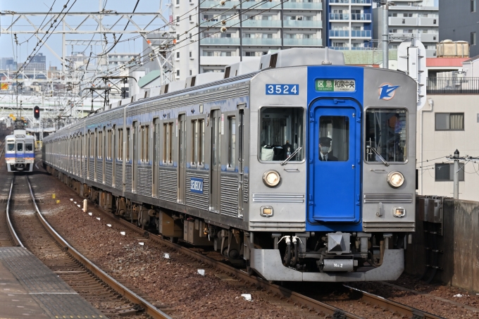 泉北高速鉄道 3500系 3524 新今宮駅 (南海) 鉄道フォト・写真 by ポン太さん | レイルラボ(RailLab)