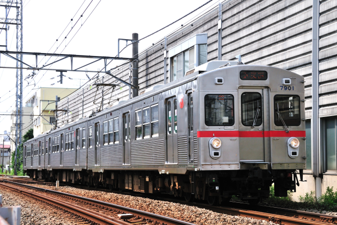 東急電鉄 東急7700系電車 7901 雪が谷大塚駅 鉄道フォト・写真 by ポン太さん | レイルラボ(RailLab)