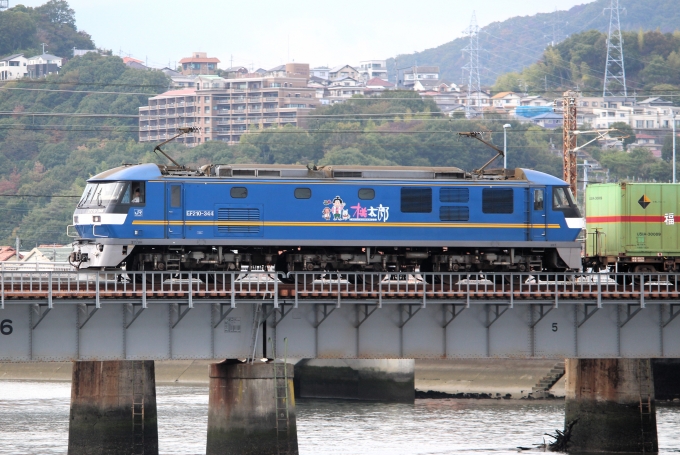 JR貨物EF210形電気機関車 EF210-344 岩国駅 鉄道フォト・写真 by 南方極星さん | レイルラボ(RailLab)