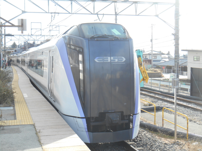 JR東日本E353系電車 クハE353-1 小淵沢駅 鉄道フォト・写真 by 稲5114さん | レイルラボ(RailLab)
