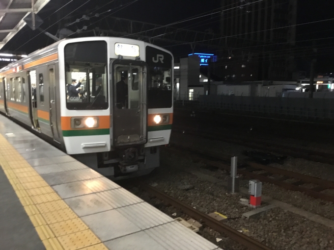 JR東海 国鉄211系電車 クモハ211-6008 沼津駅 鉄道フォト・写真 by 快速沼津オレンジchさん | レイルラボ(RailLab)