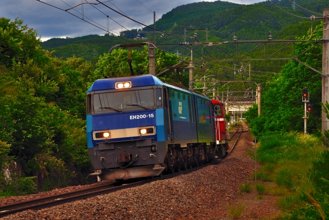 JR貨物EH200形電気機関車 EH200-15 西条駅 (長野県) 鉄道フォト・写真 by 丹波篠山さん | レイルラボ(RailLab)